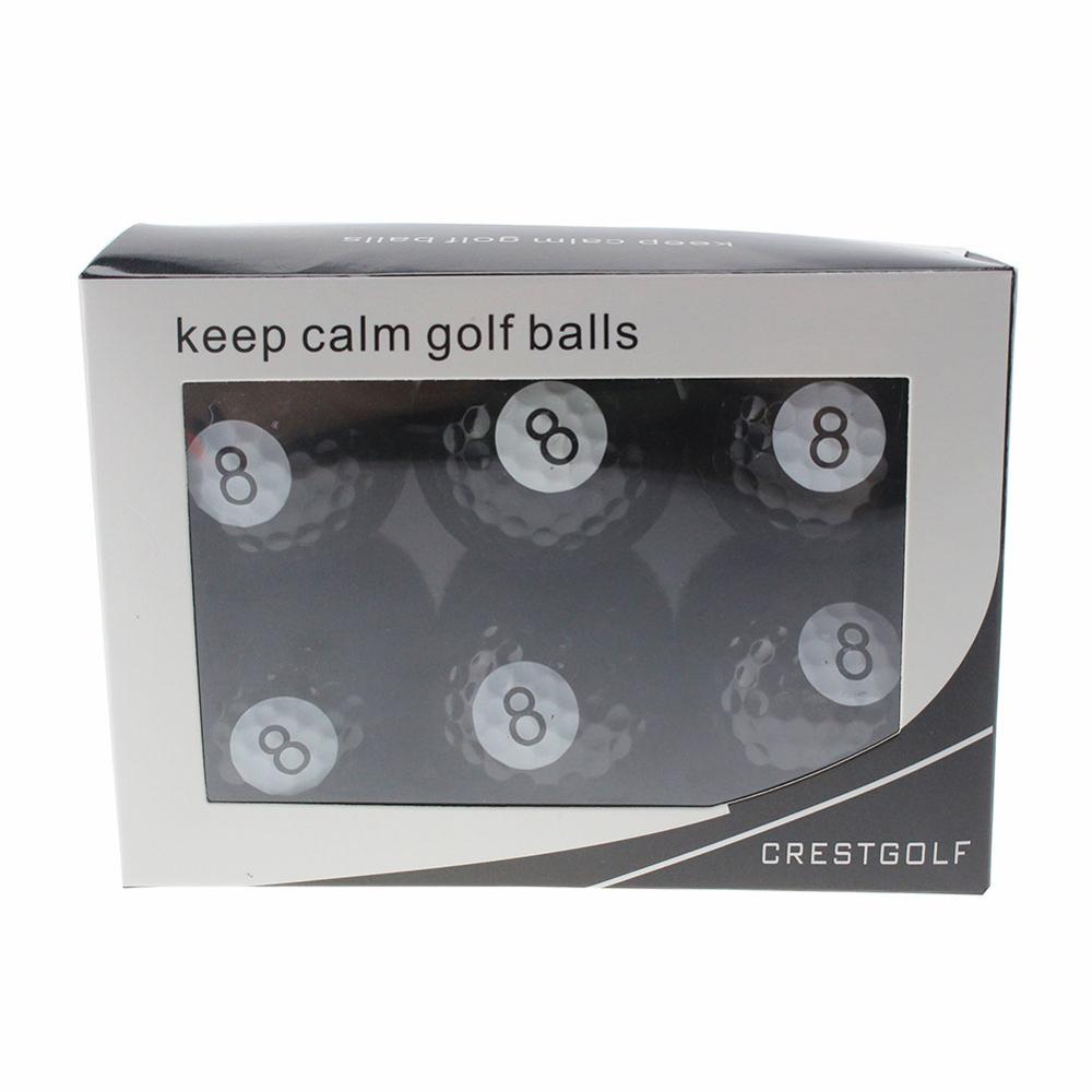 6 stk/pakke nyhed sport træning golfbolde balle to... – Vicedeal