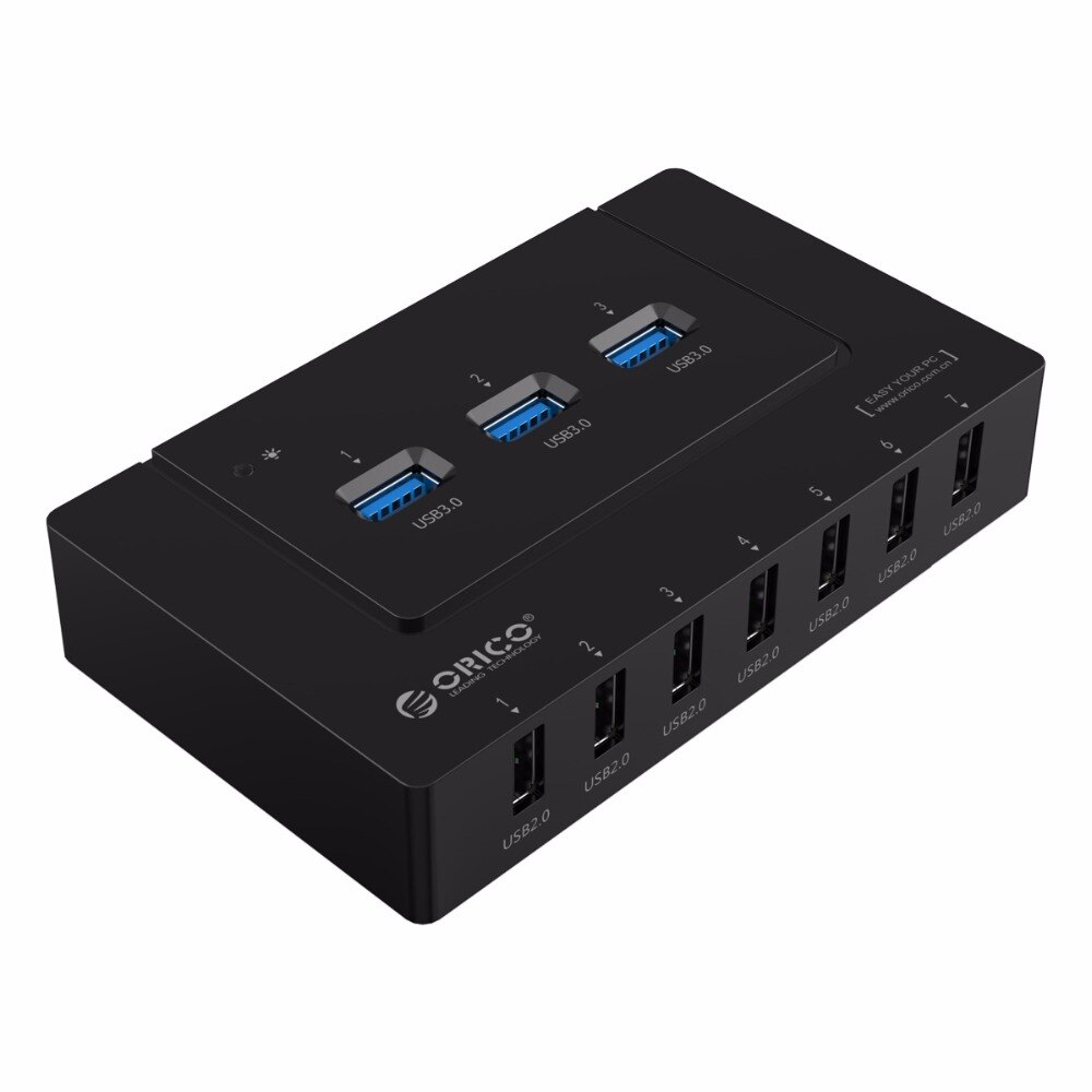 ORICO USB 2.0/3,0 HUB 10 Ports USB HUB 5Gbps Power... – Vicedeal
