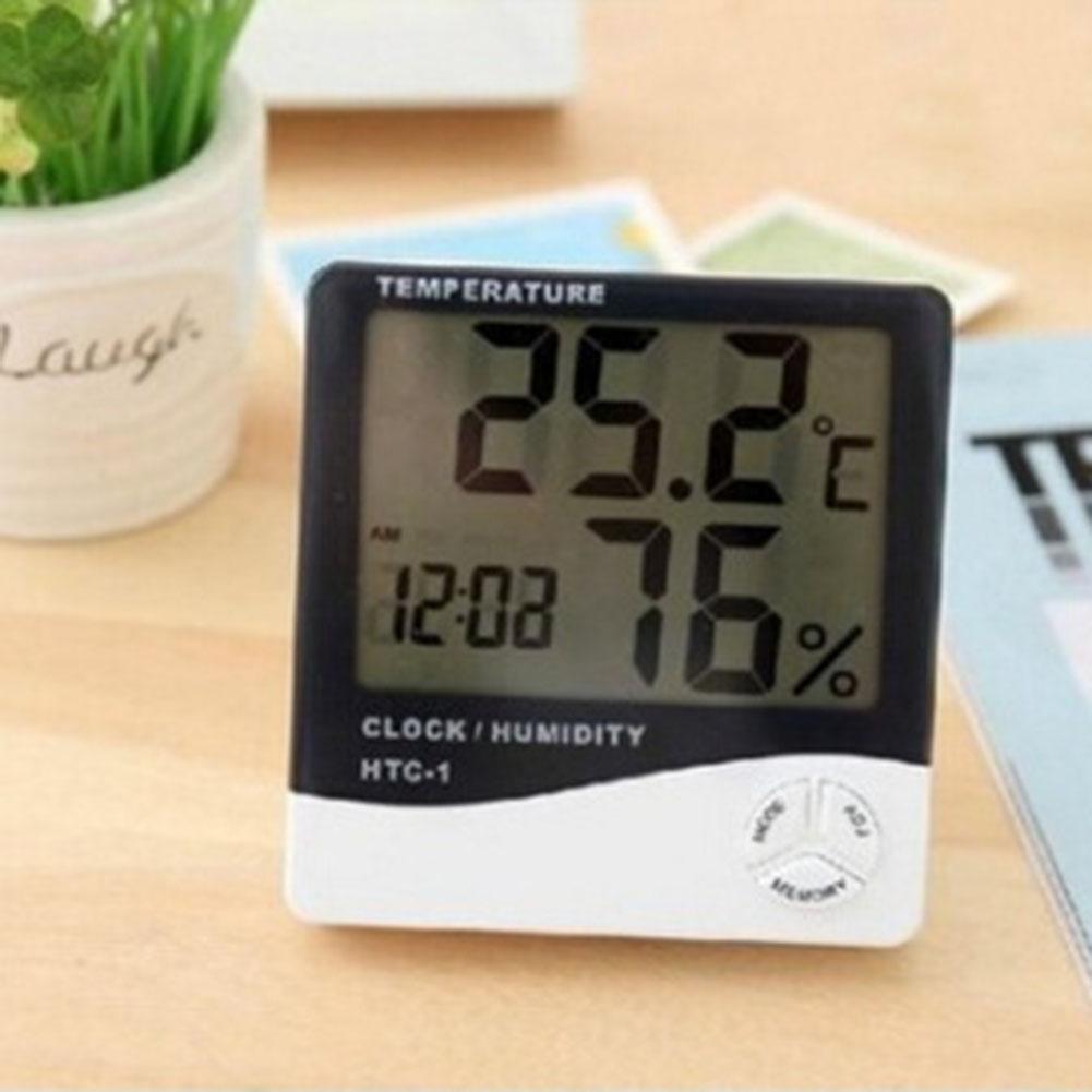 HTC-1 Indoor Outdoor Electronic Thermometer And Hy... – Vicedeal