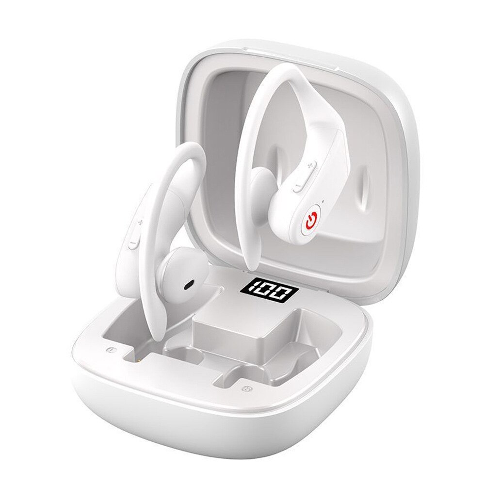 TWS Bluetooth Earphones With Microphones Sport Ear... – Grandado