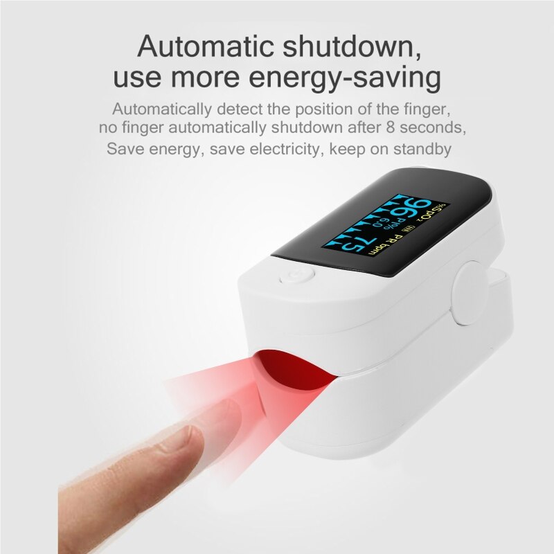 Fingertip Pulse Oximeter Pulse Finger Pulse Oxygen... – Grandado