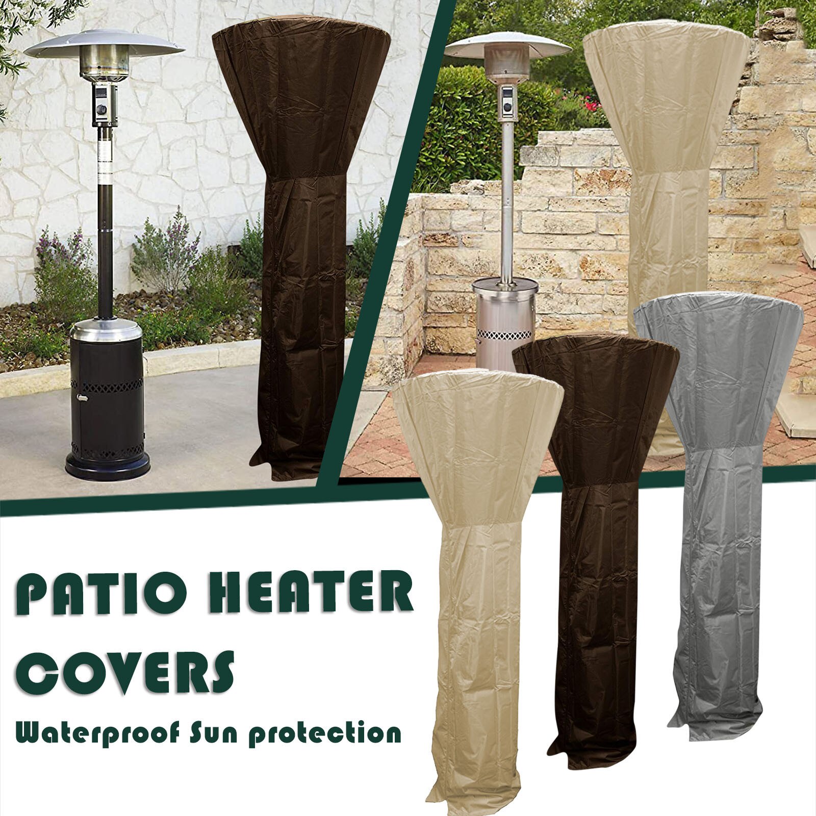 Patio Heater Cover Voor Duty & Waterdichte Oxford ... – Vicedeal