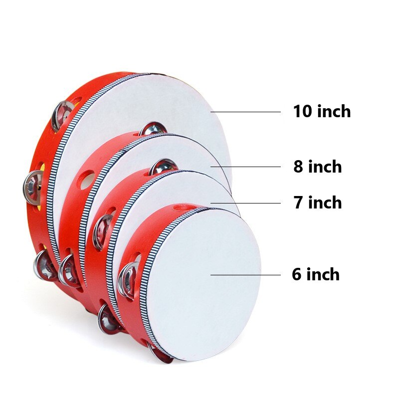 Musical Instruments Tambourine Drum Hand Shake Dru... – Grandado