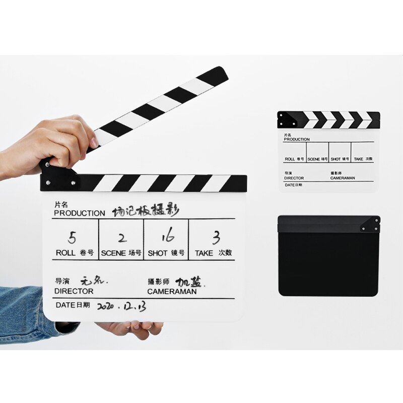 Director Video Scene Clapperboard Clapper Board Ac... – Grandado