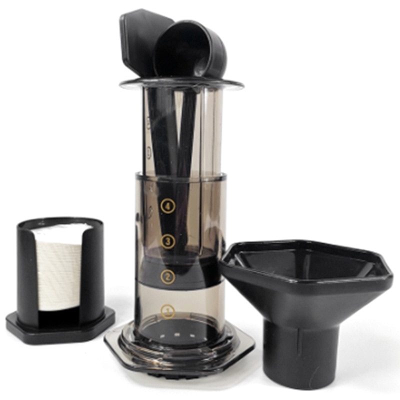 Filter Gl Espresso Coffee Maker Portable Cafe Fren... – Vicedeal