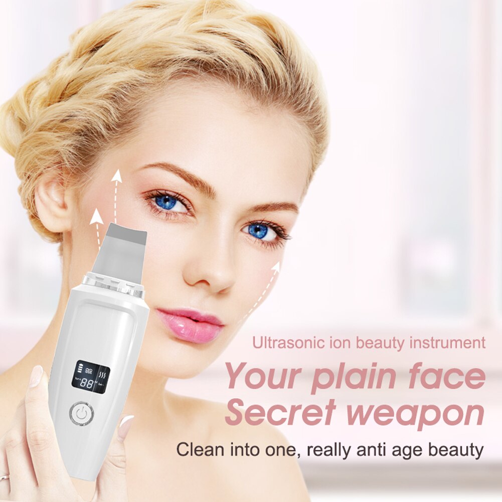 Rechargeable Ultrasonic Face Skin Ultrasonic Skin ... – Vicedeal