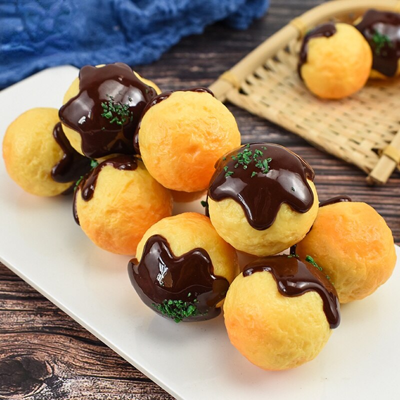 2pcs Simulated Meat Floss Octopus Balls Foods PVC ... – Vicedeal