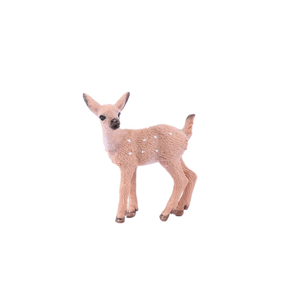1 pcs Artificial Mini Deer Figurines Garden Home M... – Grandado
