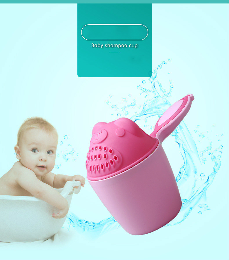 Baby shampoo cup baby ear protection shower cap Ca... – Vicedeal