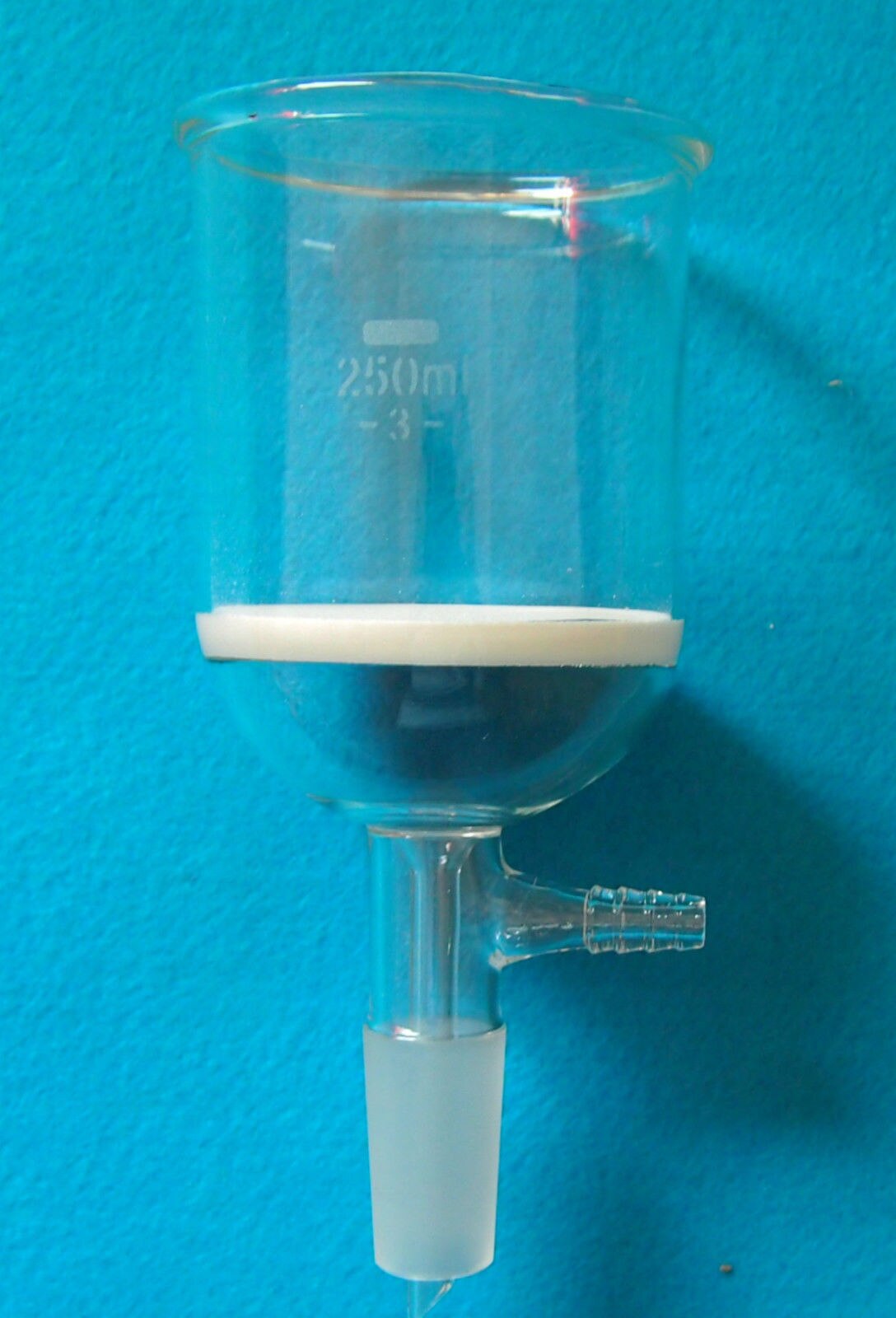250 ml, 24/40, embudo de vidrio Buchner, embudos de filtración de ...