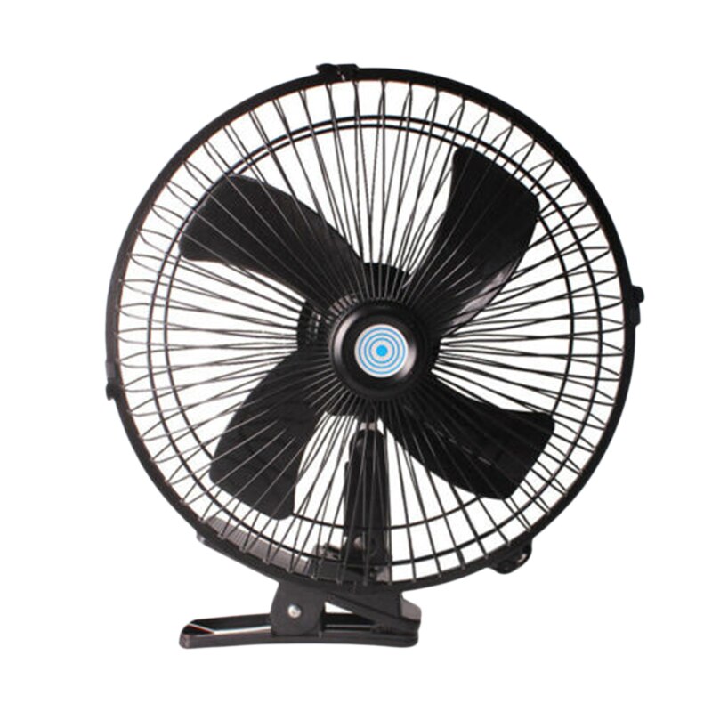 10 Inch 12V Car Electric Fan Adjustable Speed Osci... – Grandado
