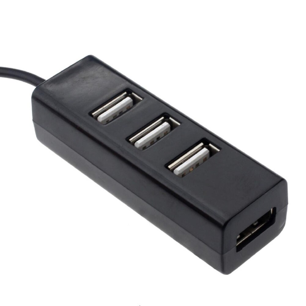 Portable 4 Ports USB 2.0 Expansion Hub Splitter Ad... – Vicedeal