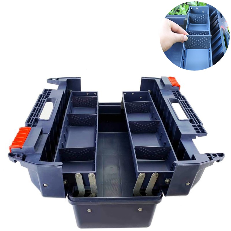 Hardware Toolbox Double layer Storage case Home Mu... – Vicedeal