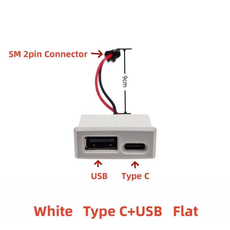 1-10pcs Double layer USB female base Type-C socket... – Vicedeal