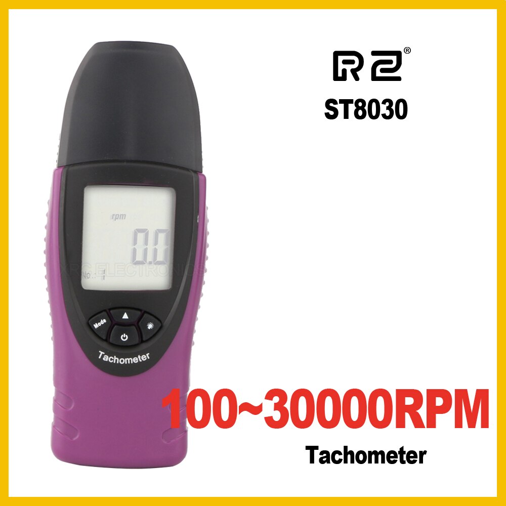 RZ ST8030 Tachometer 100% brand Wide measure range... – Grandado