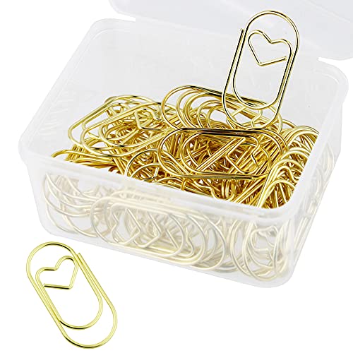 TUTU big Heart Paper Clips Large Cute Paperclips F... – Vicedeal