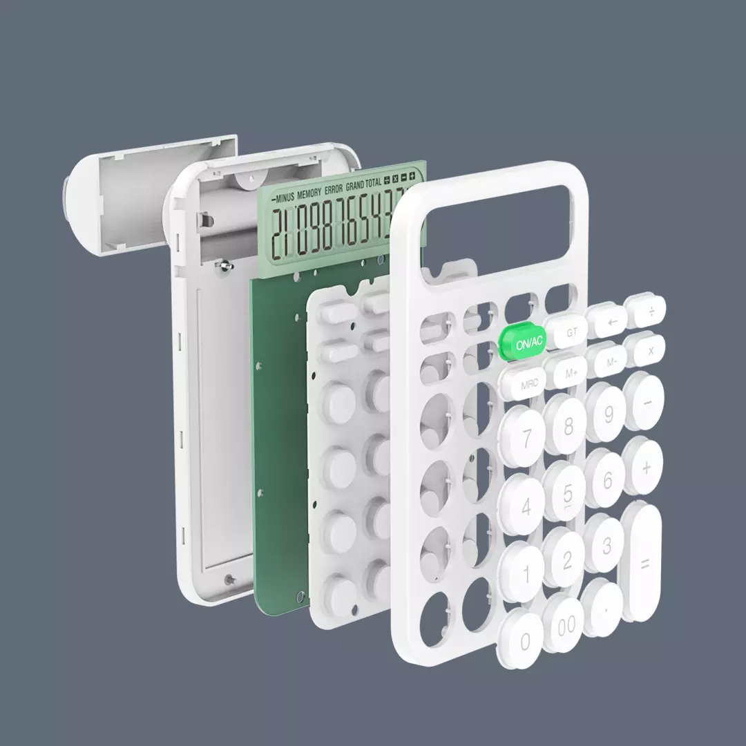 MIIIW Calculator 12-digit LED Display Portable Stu... – Grandado