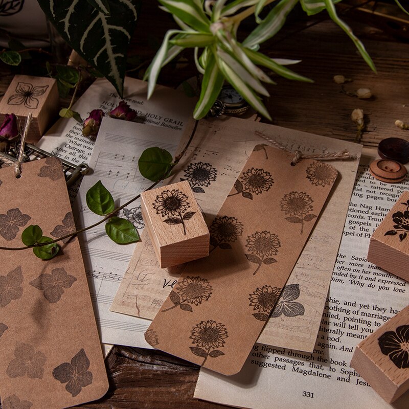Planten Collectie Serie Bloemen Stempel Diy Craft ... – Grandado