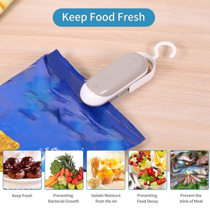 Mini Bag Sealer, 2 in 1 Portable Sealer and Cutter... – Vicedeal