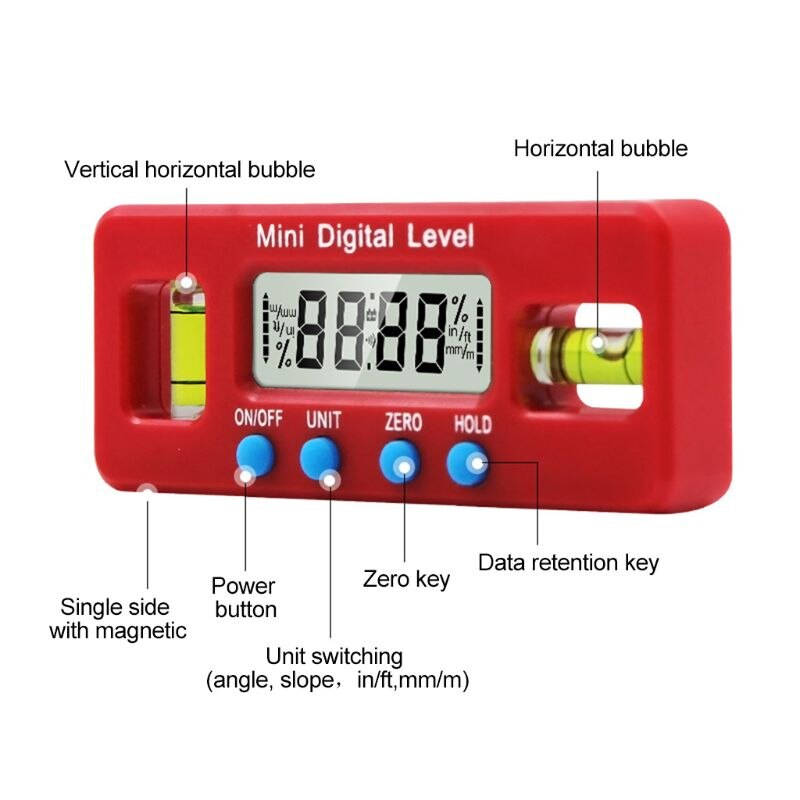 Magnetic Horizontal Angle Meter Electronic Digital... – Grandado