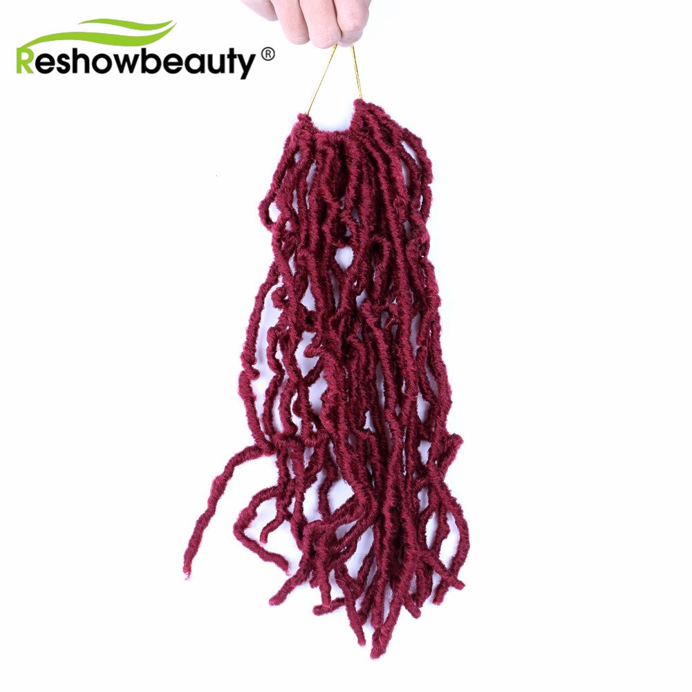 Synthetic Crochet Braids Nu Locs Faux Locs 24 inch... – Vicedeal