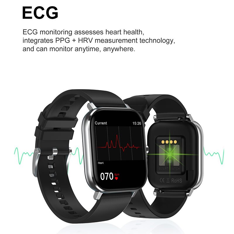 Microdata Smart Horloge X1 Gts Smartwatch 24-Uur H... – Vicedeal