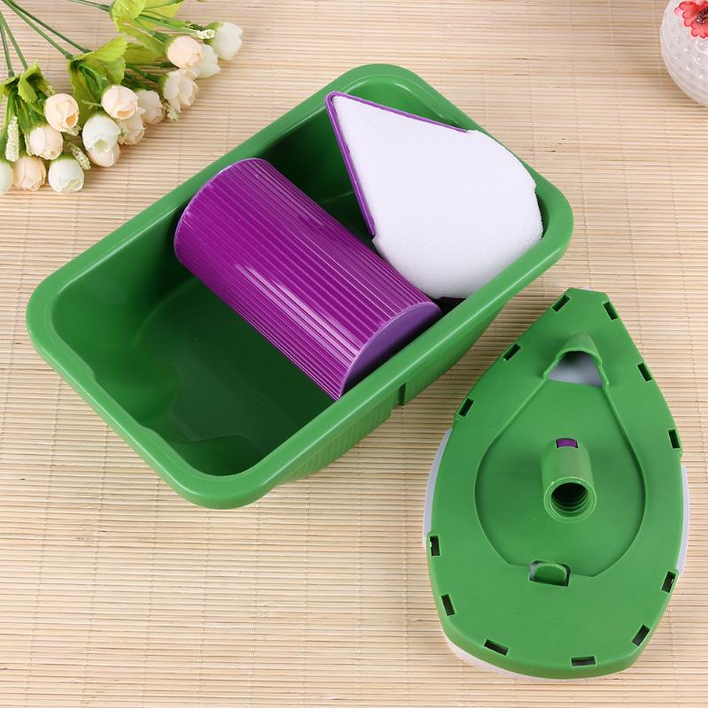 9pcs/Set Paint Roller Tray Sponge Pads Kits Househ... – Grandado