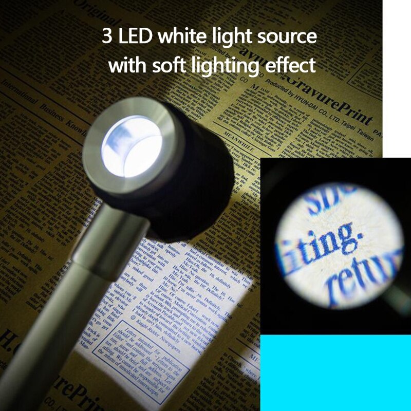 Vergrootglas Met Licht, 10X Handheld Vergrootglas ... – Grandado