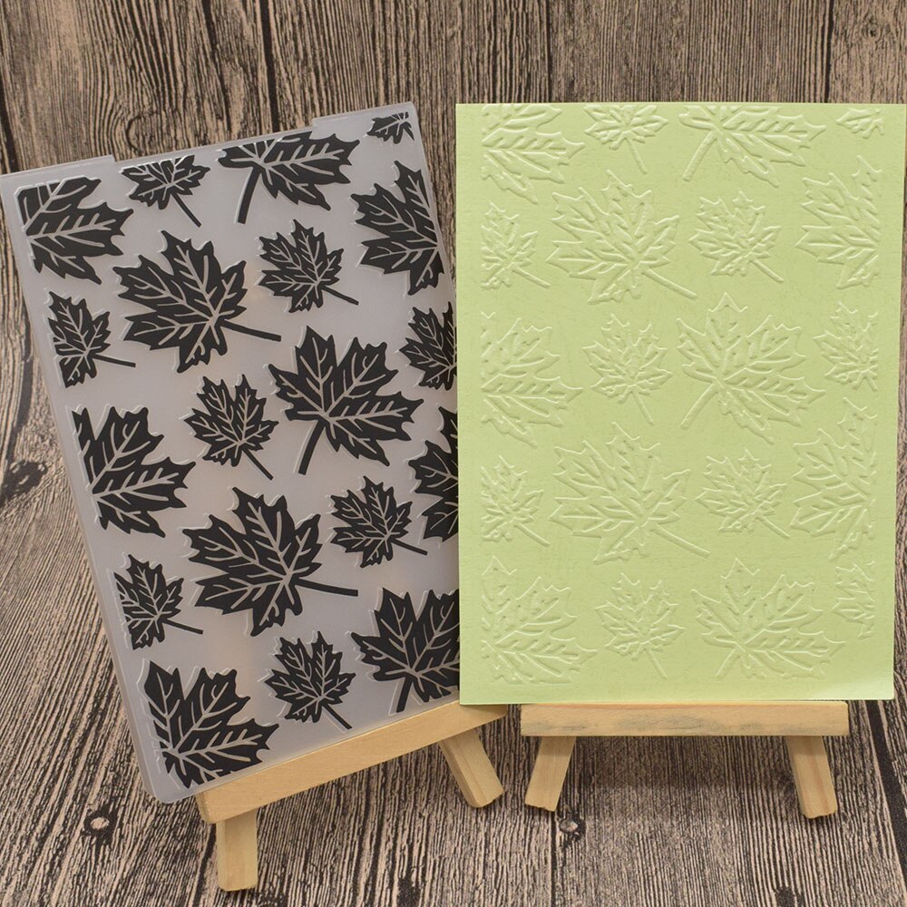 Heart Flower Lace Leaves Plastic Embossing Folders... – Vicedeal