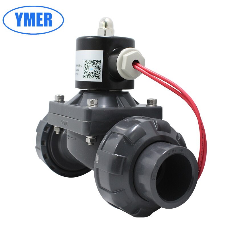 Double union Connect,UPVC Solenoid Valve,Normally ... – Vicedeal