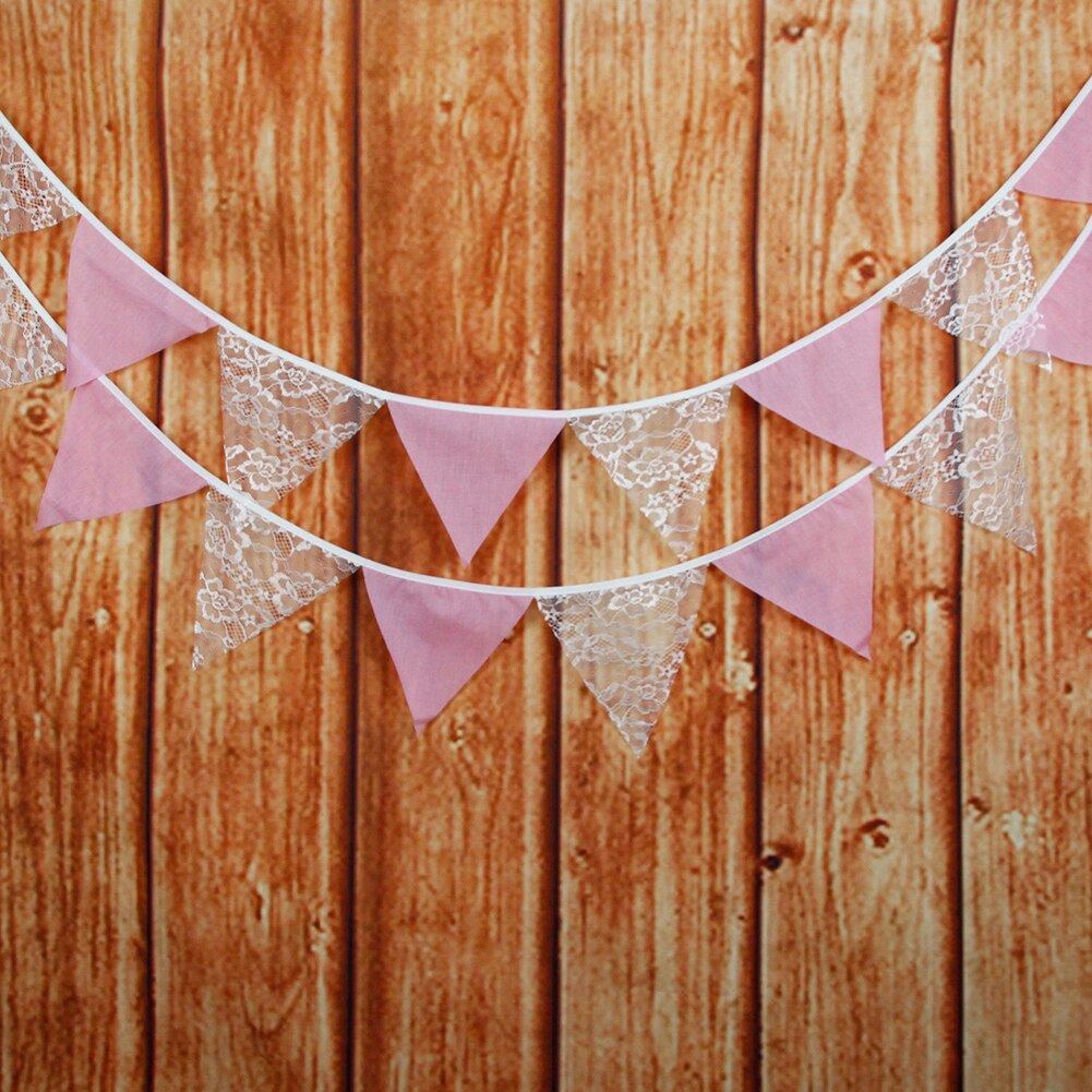 Pennant Cotton Bunting Wedding Decoration Easter B... – Vicedeal