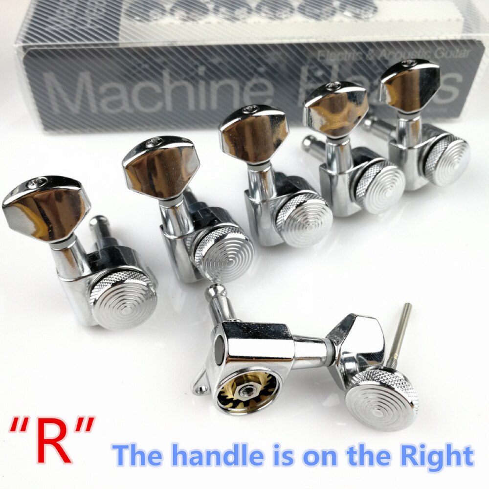 Chrome Guitar Locking Tuners Electric Guitar Machi... – Grandado