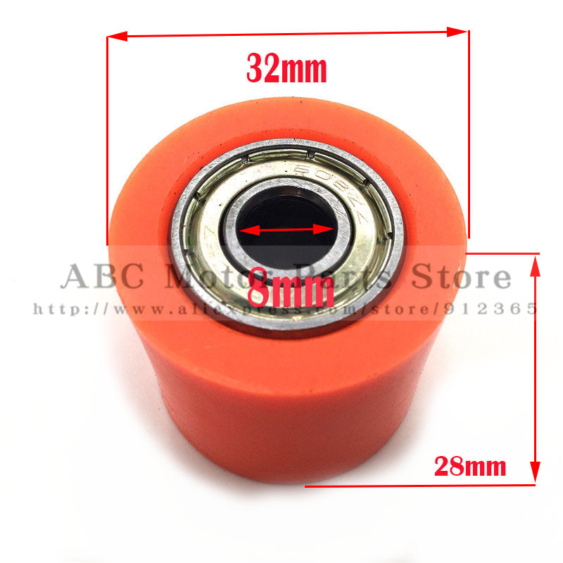 2pcs of 8mm 10mm chain roller tensioner M8 M10 pul... – Vicedeal