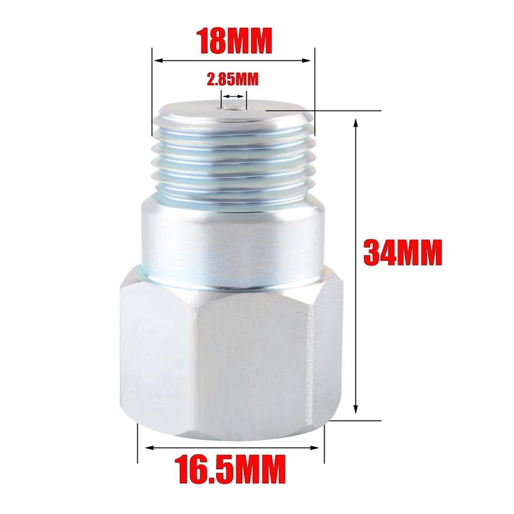 Durable 1PCS Zinc M18x1.5 O2 Oxygen Sensor Extende... – Vicedeal