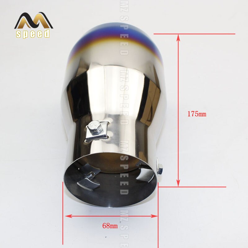 Car accessories Exhaust system Muffler Universal s... – Grandado