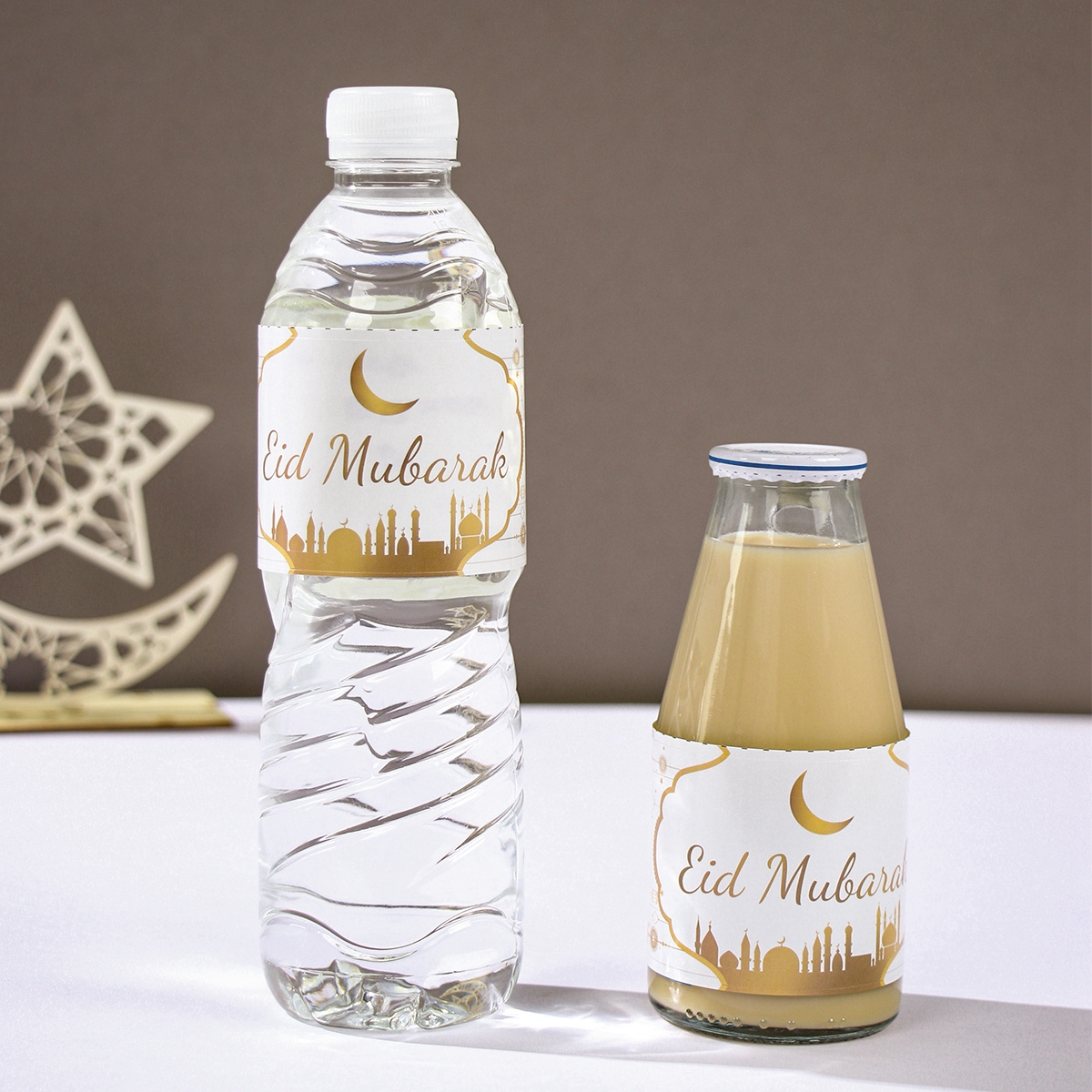 10pcs Ramadan Kareem Bottle Labels Wrapper Adhesiv... – Grandado