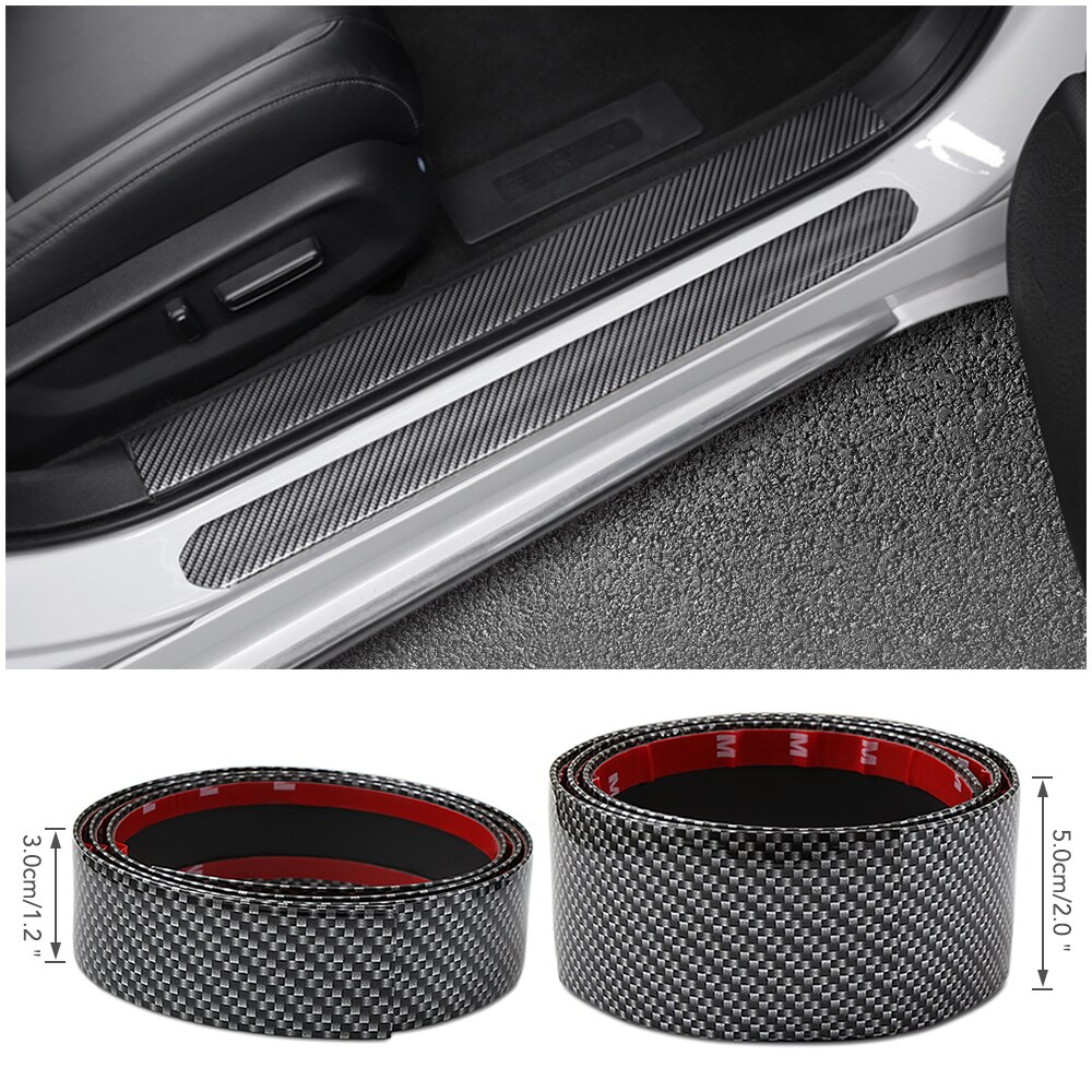 Car Stickers 5D Carbon Fiber Rubber Styling Door S... – Grandado