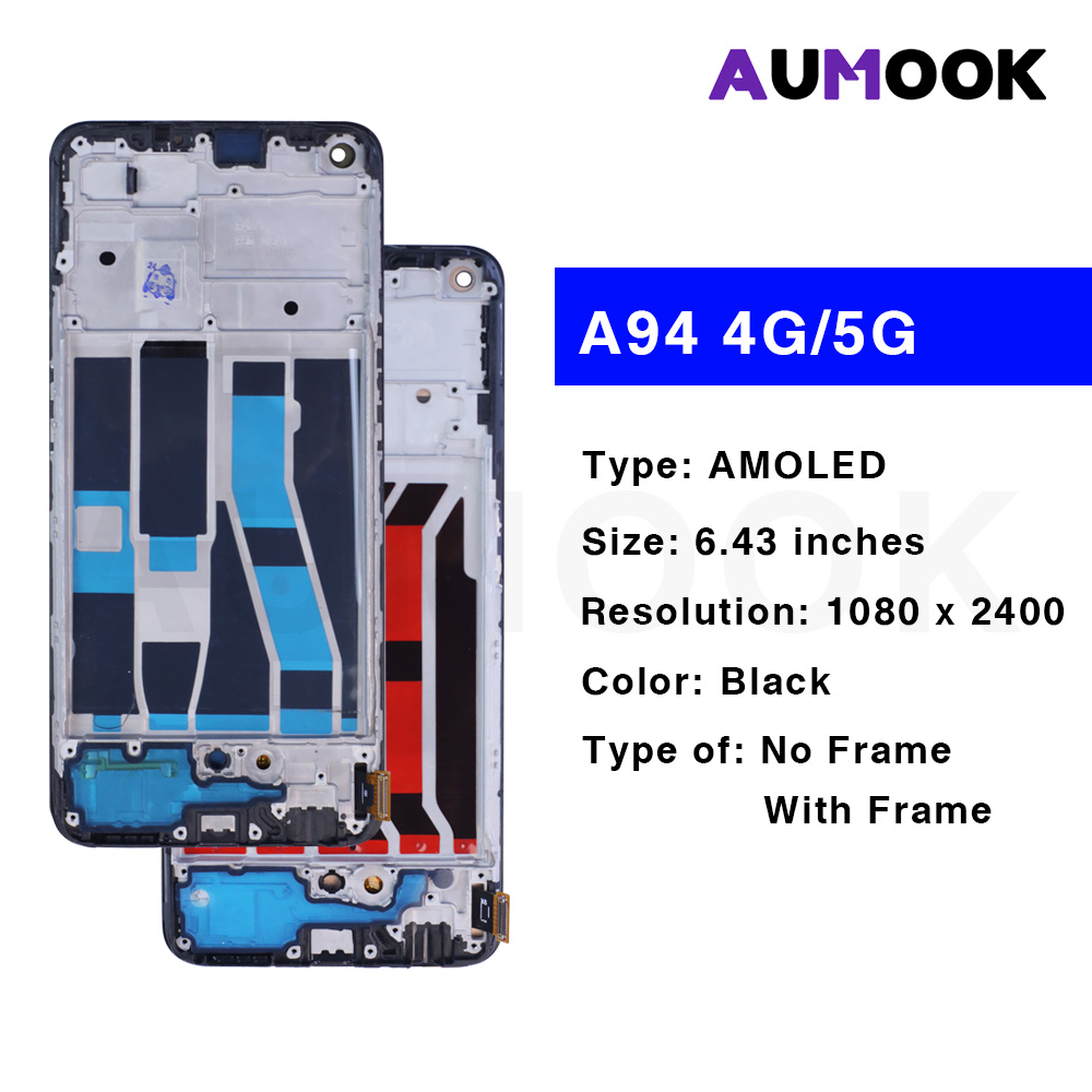 A94 AMOLED para OPPO A94 4G 5G pantalla LCD con ma... – Grandado
