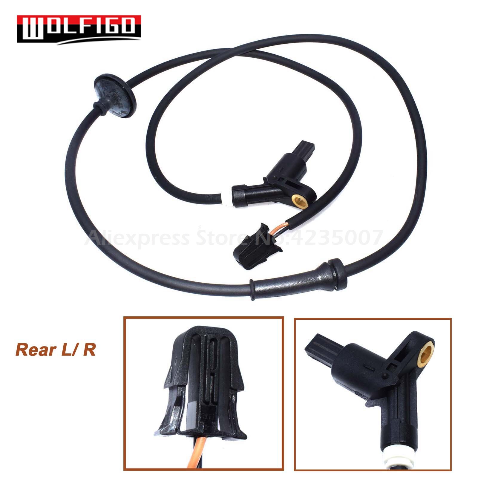 WOLFIGO Rear Left Right ABS Wheel Brake Speed Sens... – Grandado