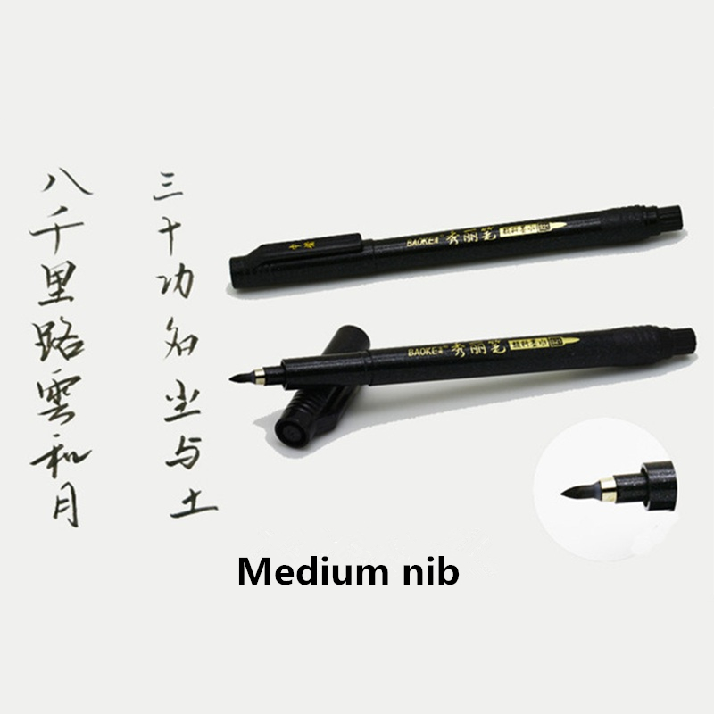 Medium Nib Painting Writing Brush Black Ink Comic ... – Vicedeal