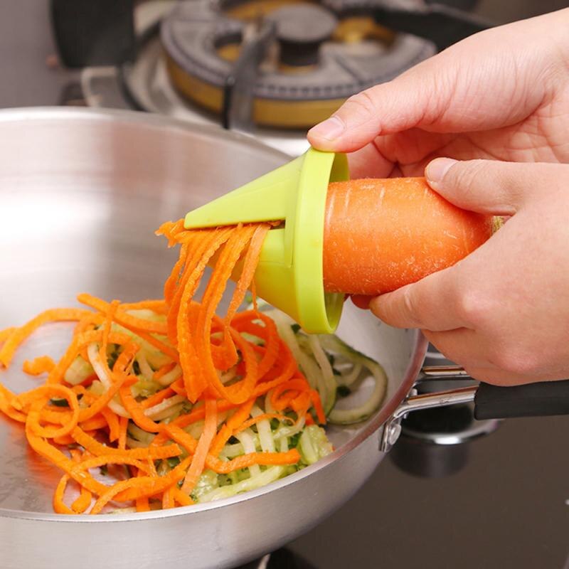 Vegetable Spiralizer Slicer Twister Handheld Spira... – Vicedeal