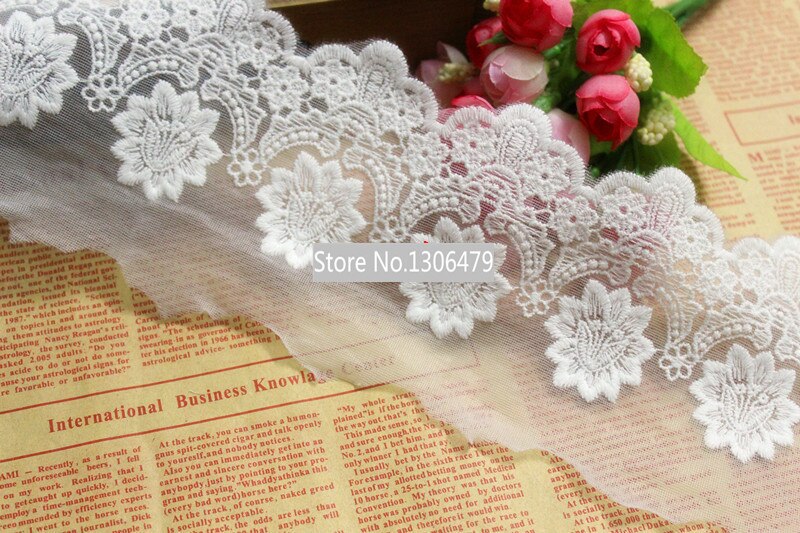10Yards/lotDIY Exquisite Handmade Lace Yarn Lace E... – Grandado