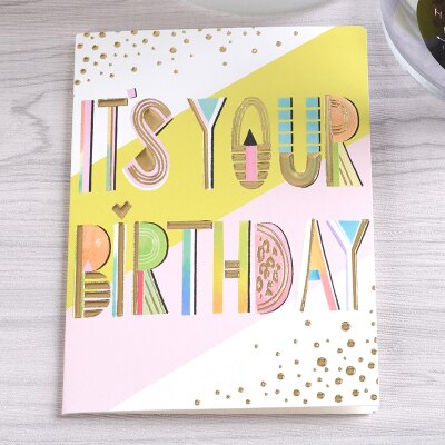 Carta colorata carte regalo di compleanno mini big... – Grandado