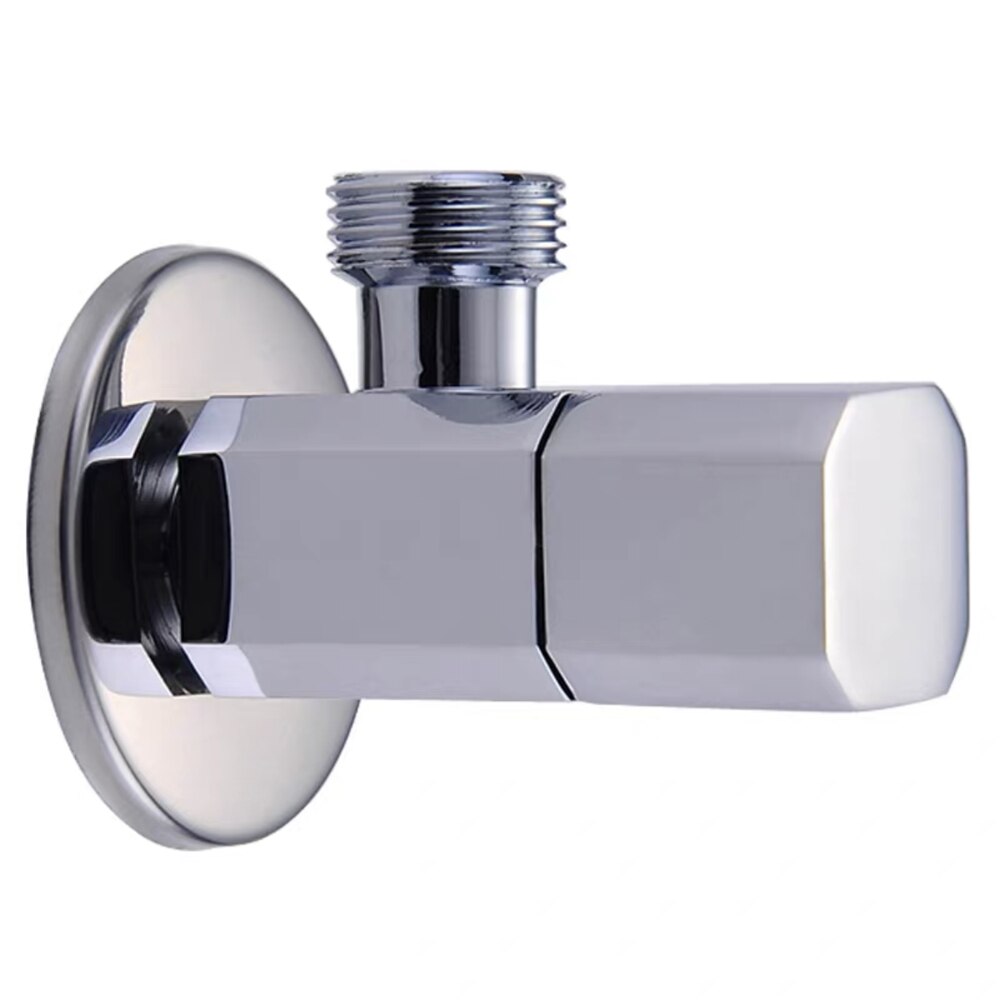 LIUYUE Bathroom Water Valve Chrome Brass Angle Val... – Vicedeal
