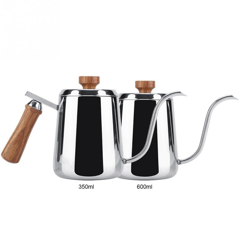 350ml 600ml Stainless Steel Coffee Drip Kettle Pot... – Grandado