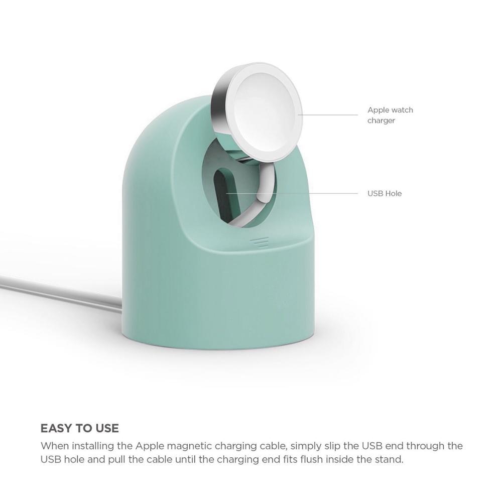 Silicone Charger Stand Mount for Apple Watch Band ... – Grandado