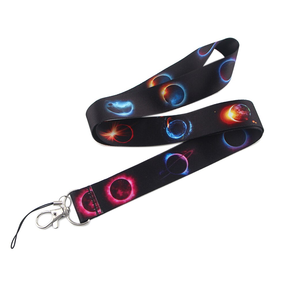 CB012 20pcs/lot Space Lanyards Astronaut Neck Stra... – Grandado