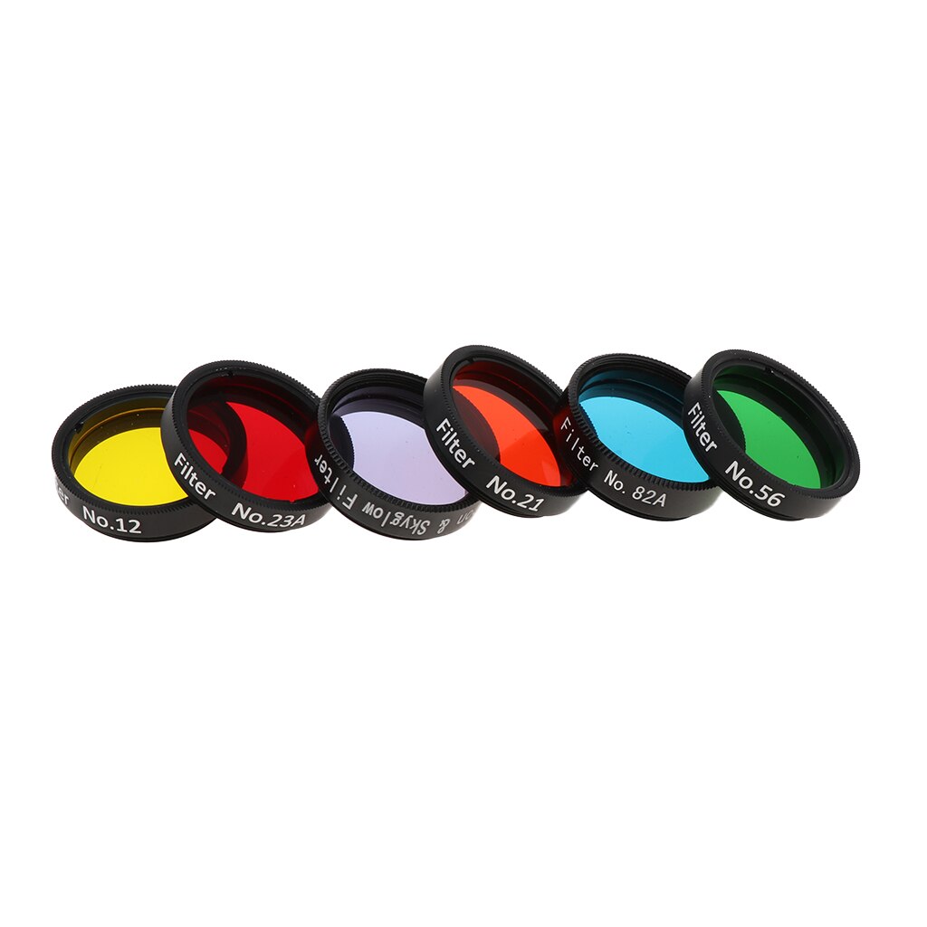 6Pcs 1.25 inch Color Filter Set for Telescope Eyep... – Grandado