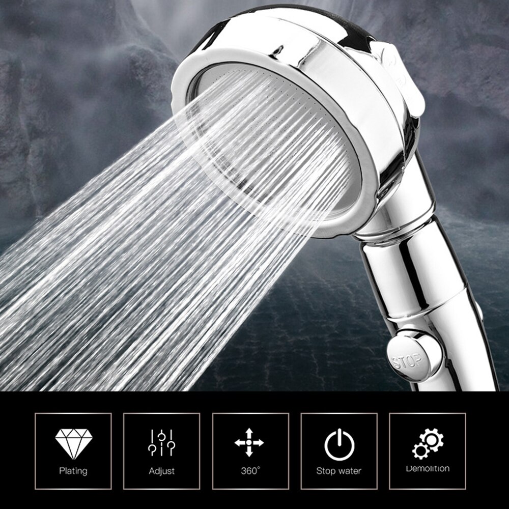 Shower Bath Head Adjustable 3 Mode Shower Water Pr... – Vicedeal