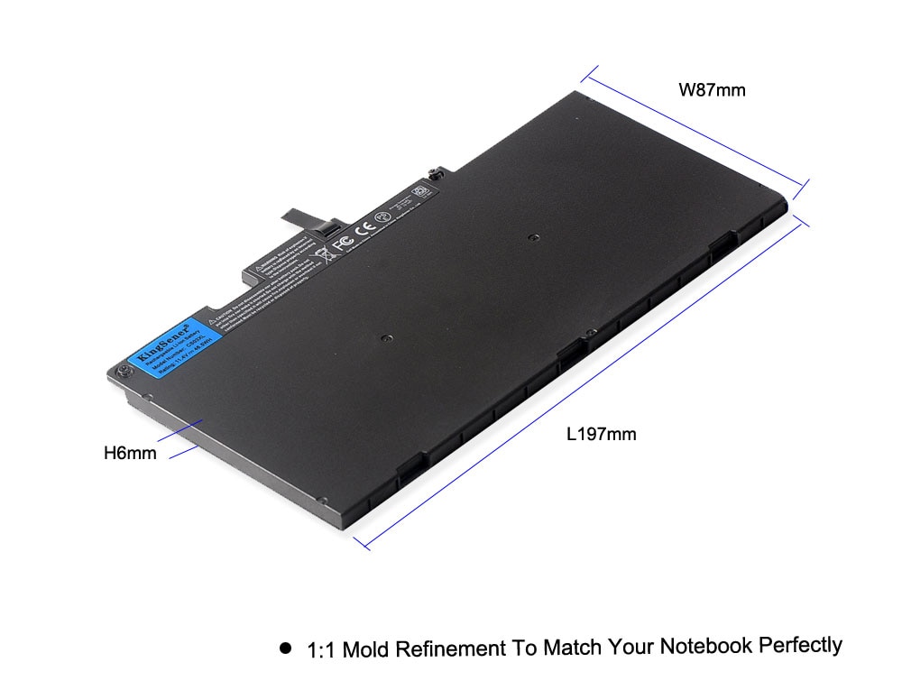 KingSener CS03XL Battery for HP EliteBook 740 745 ... – Grandado
